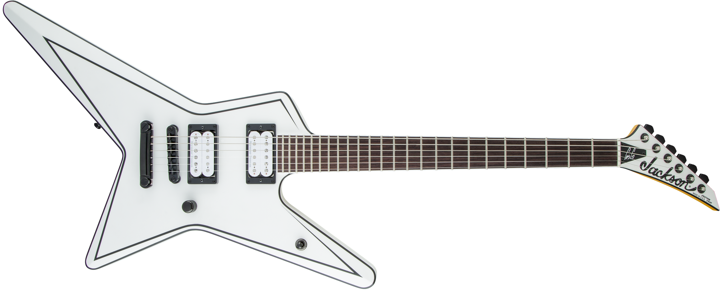Jackson USA Signature Gus G. Star, Rosewood Fingerboard, Satin White ...